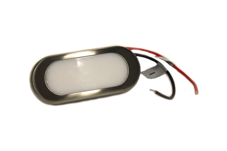 LED Courtesy Light – Brushed Stainless | Jazz Sales